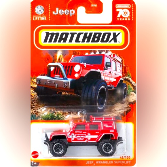 MATCHBOX | Toys | Jeep Wrangler Superlift Matchbox Cars | Poshmark